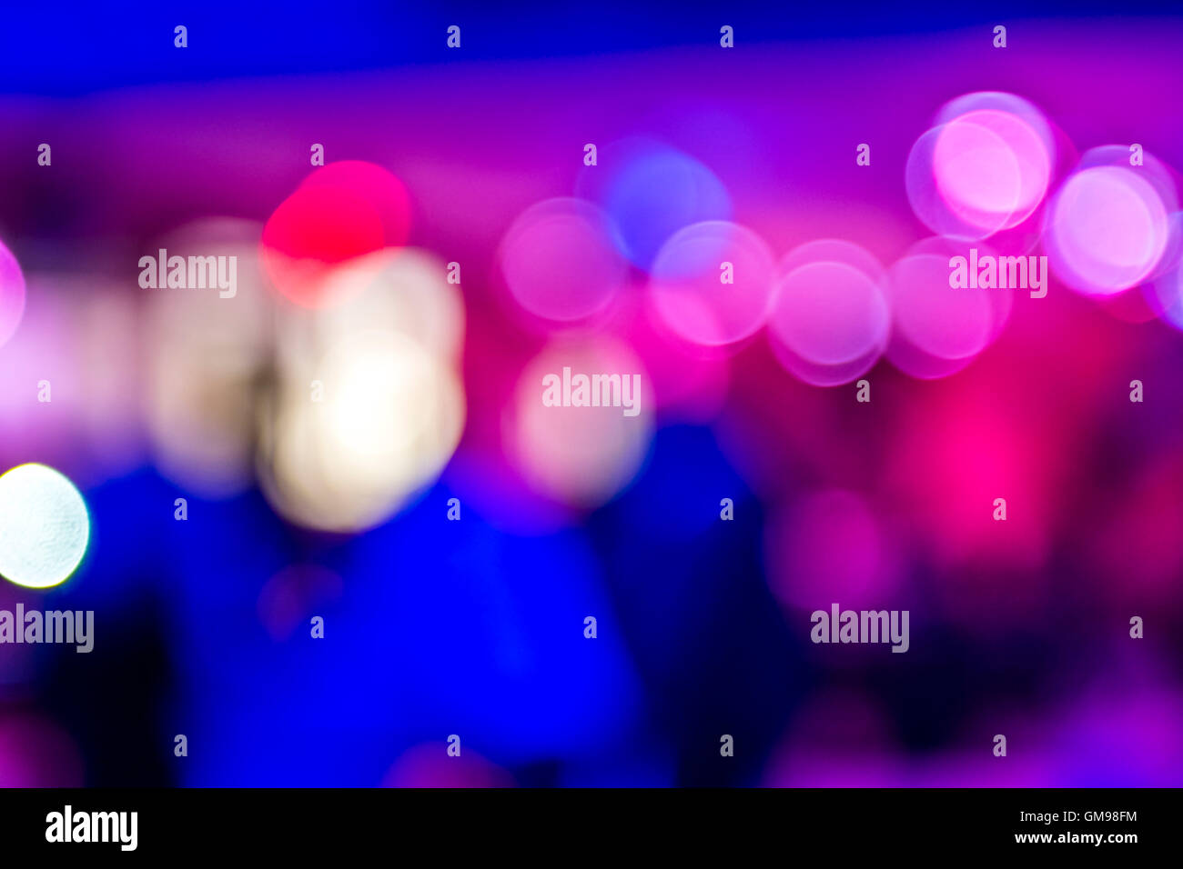 Blurred lights at night Stock Photo - Alamy