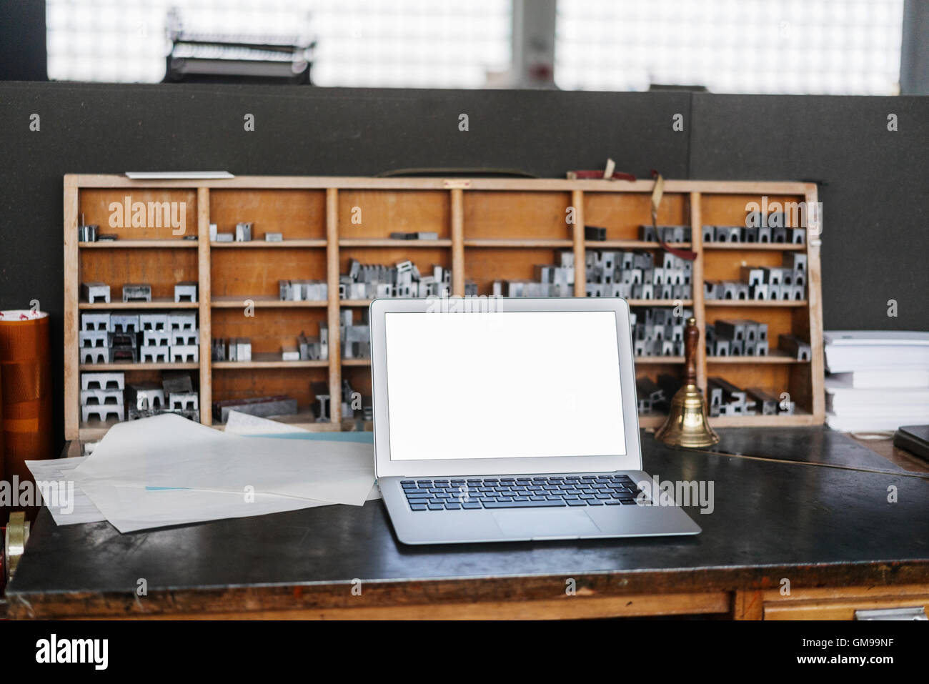 Typesetting display hi-res stock photography and images - Alamy