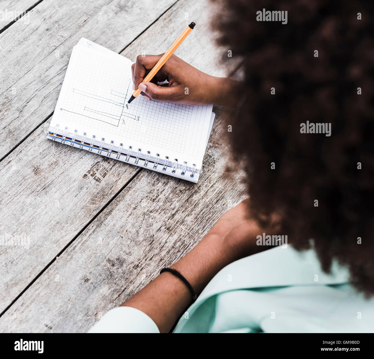 Drawing graph hi-res stock photography and images - Alamy