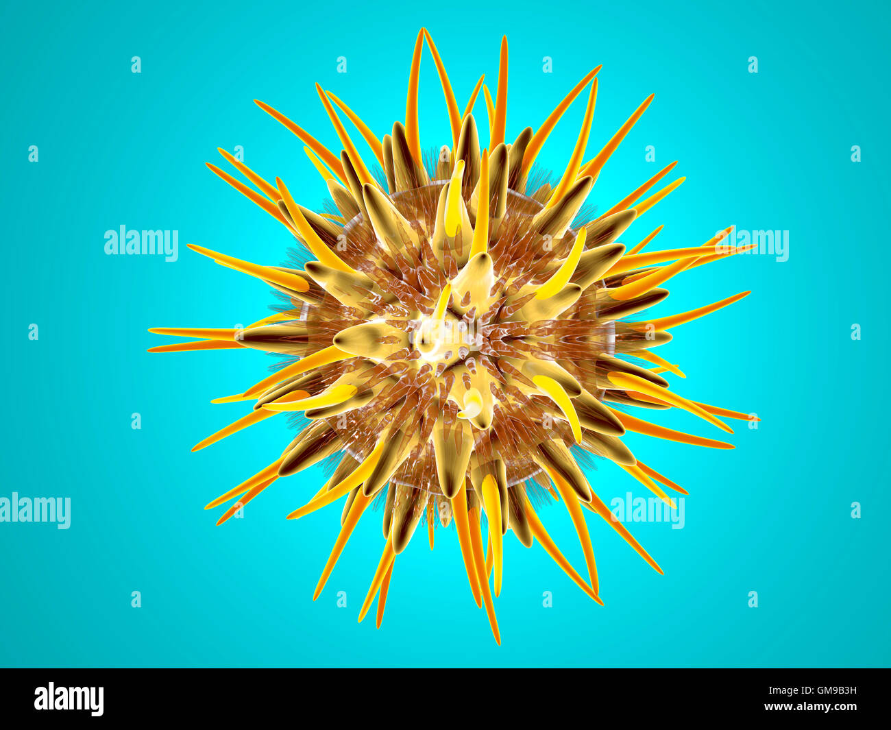 Virus, 3D Rendering Stock Photo - Alamy