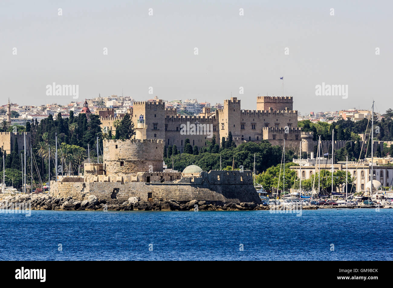 Greece, Rhodes, Palace of the Grand Master Stock Photo - Alamy
