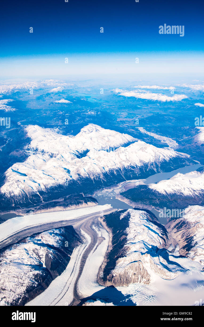 Patagonia Ice Fields Aerial Stock Photo - Alamy