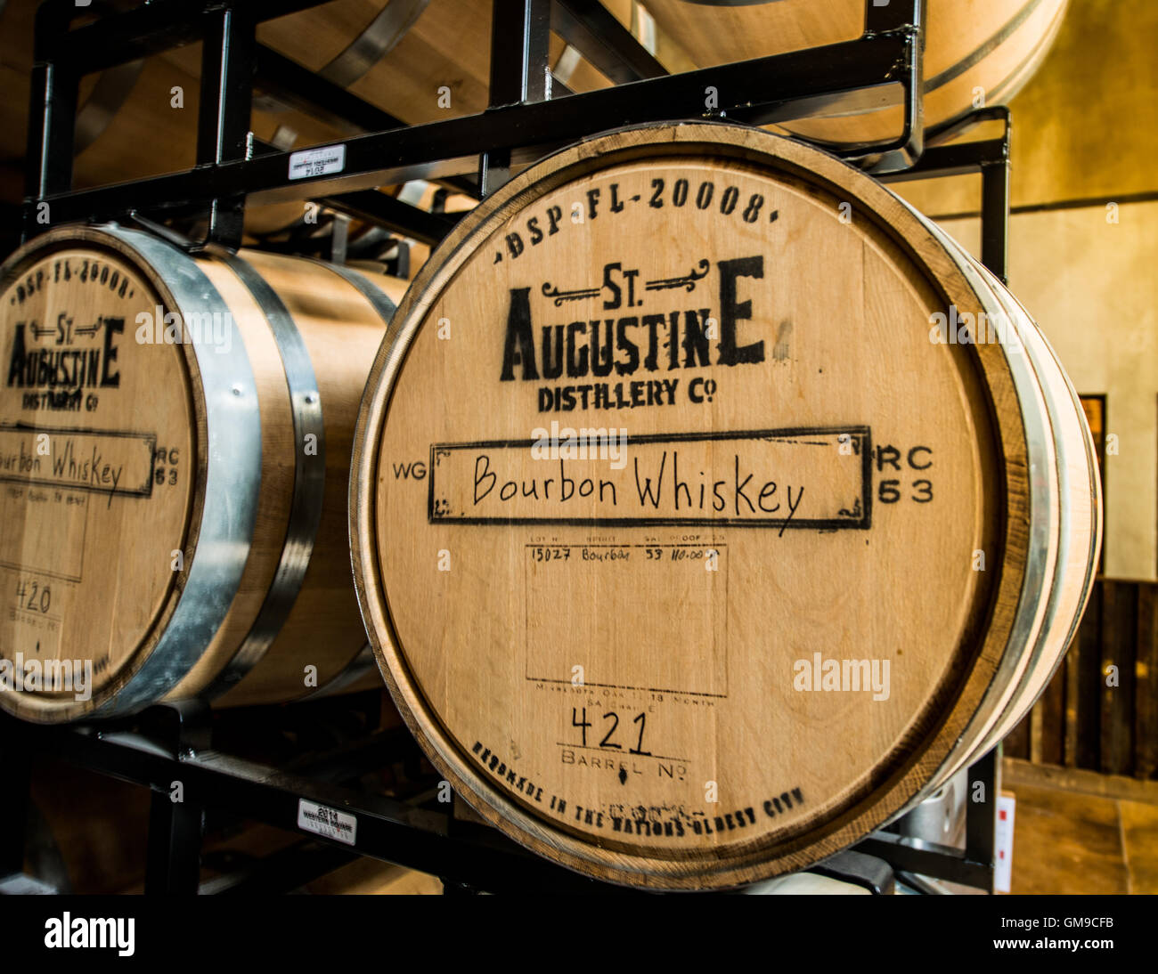 St Augustine Distillery Stock Photo - Alamy
