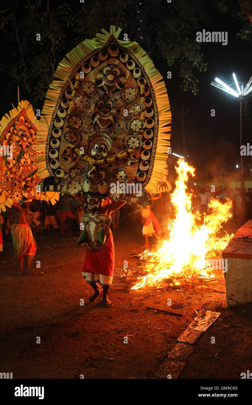 Padayani- traditional folk dance and ritual art from the central ...