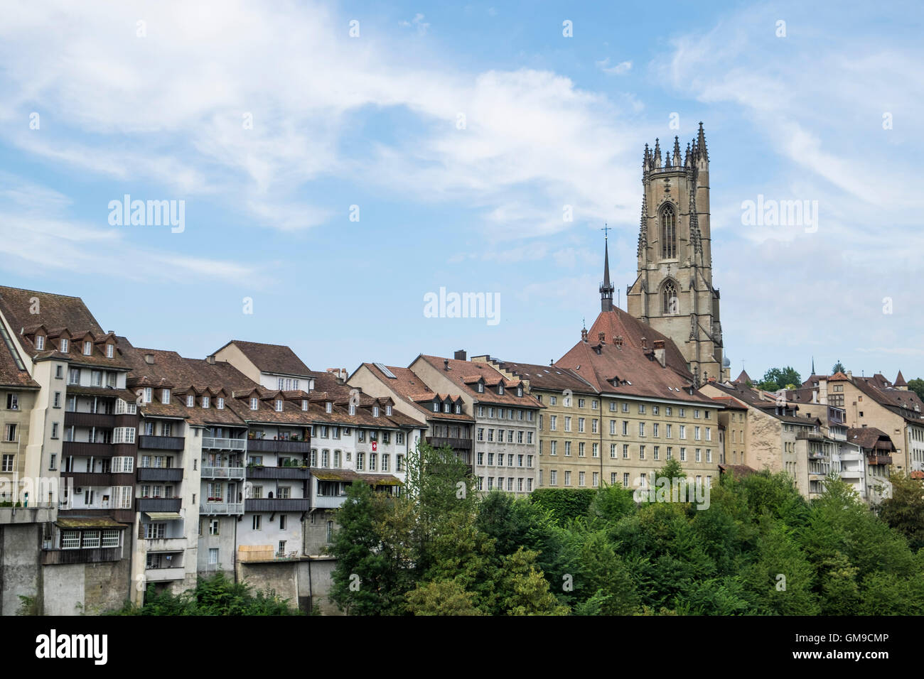 Switzerland, Canton Fribourg, Fribourg, landscape Stock Photo - Alamy
