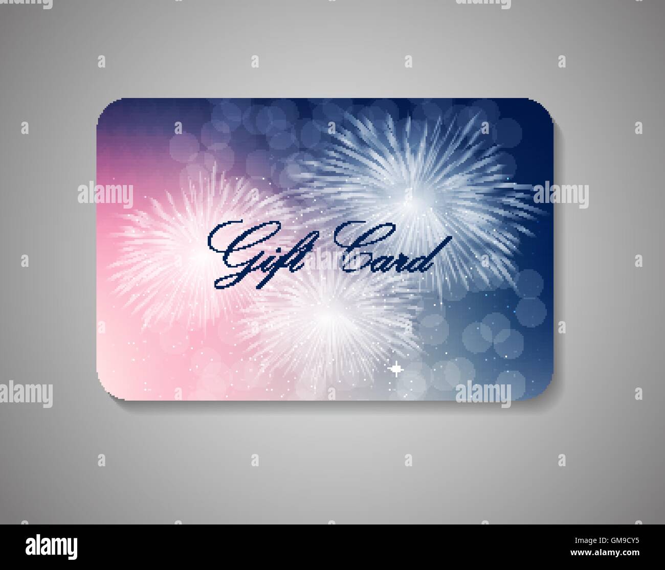 Beautiful Gift Card. Vector Illustration Stock Vector Image & Art - Alamy