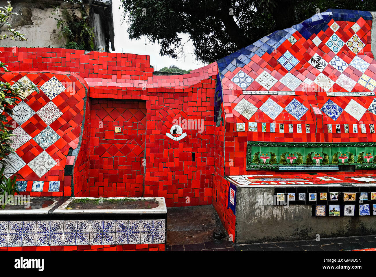 Rio brazil lapa tile artwork hi-res stock photography and images - Alamy