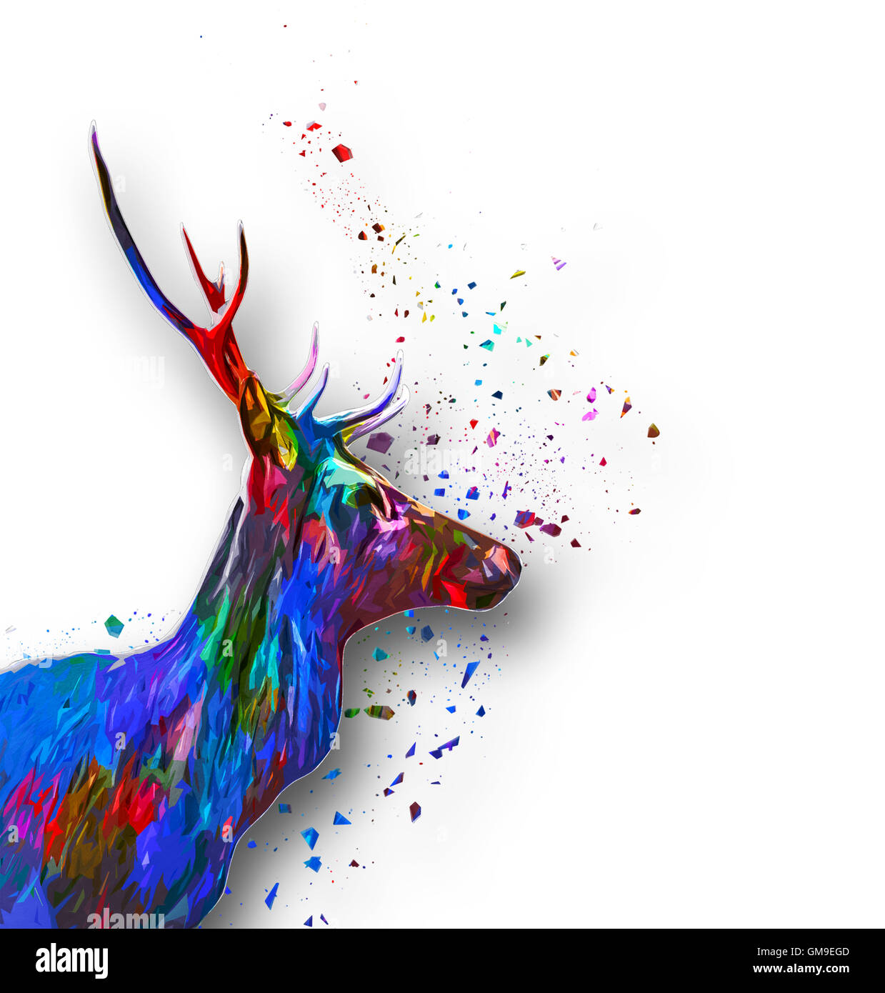 Paint Splatter Animal Stock Photos & Paint Splatter Animal Stock Images ...