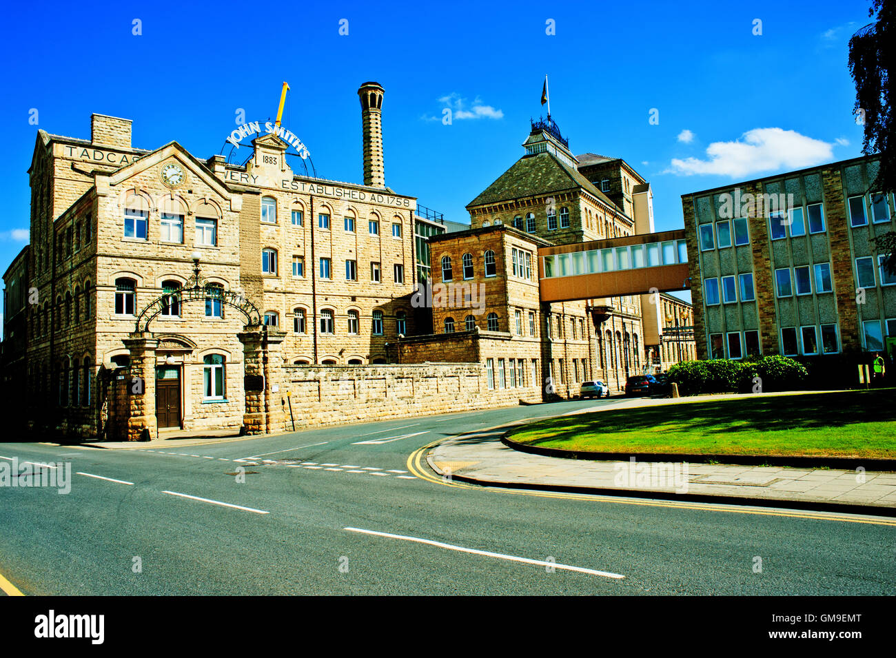 Tadcaster Brewery, Tadcaster, Yorkshire Stock Photo - Alamy