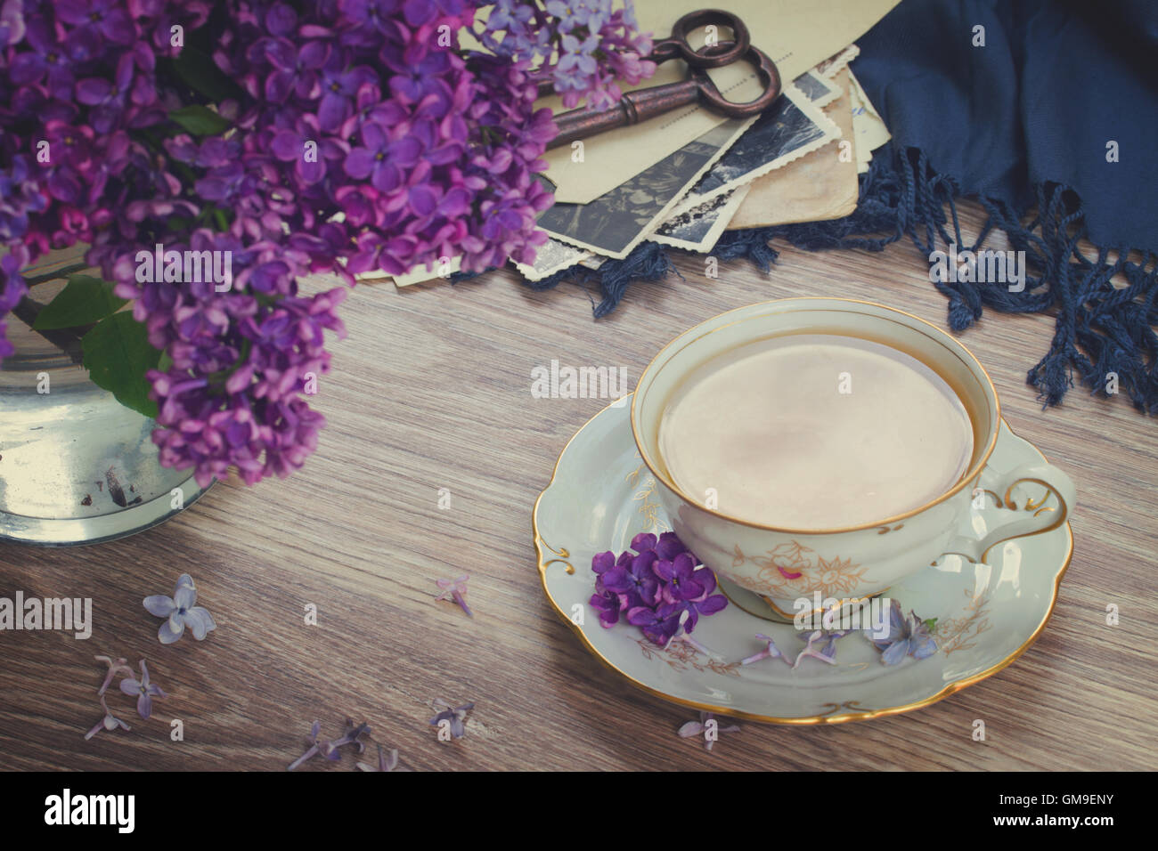 summer tea time Stock Photo - Alamy