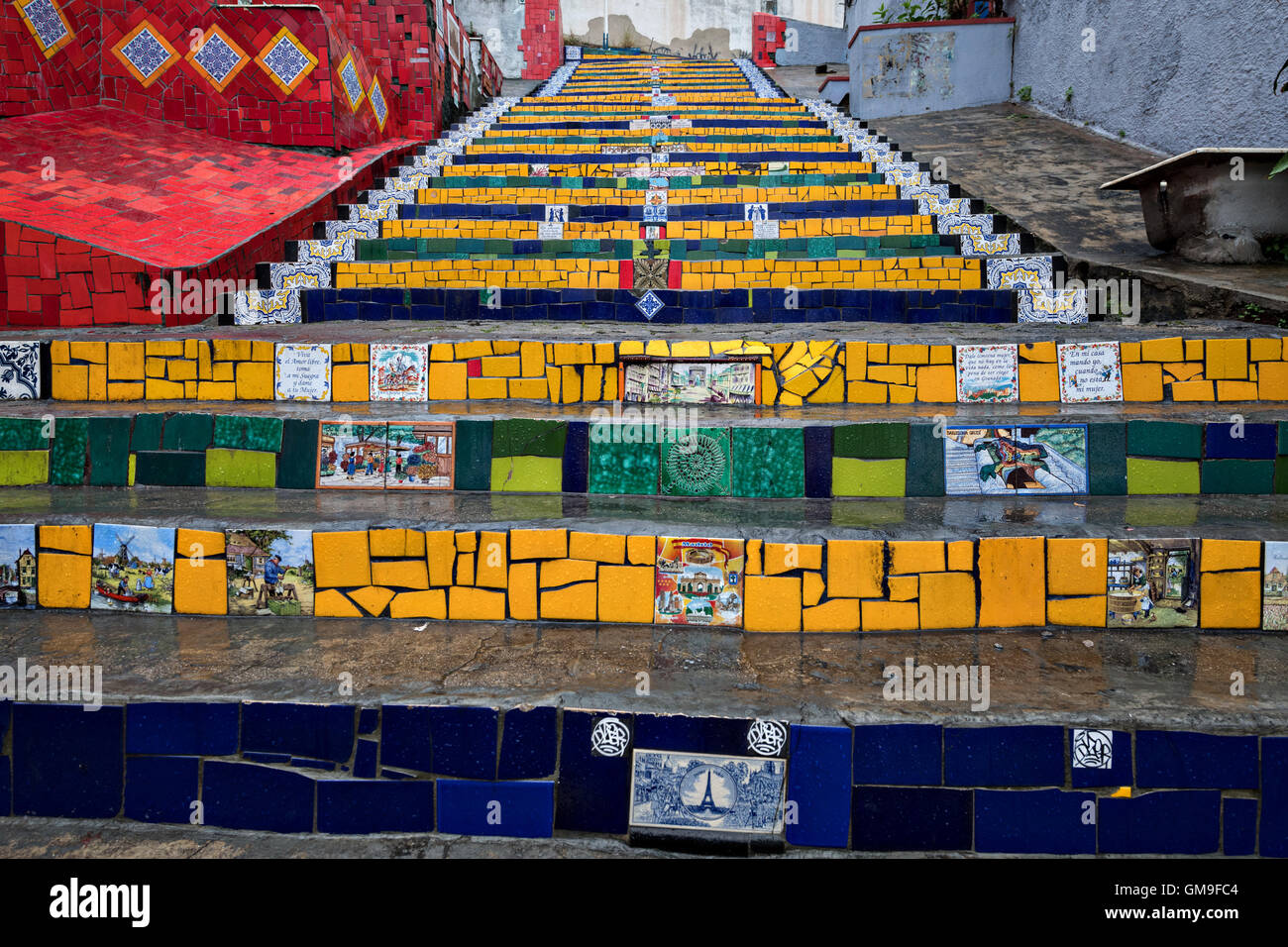 Rio brazil lapa tile artwork hi-res stock photography and images - Alamy