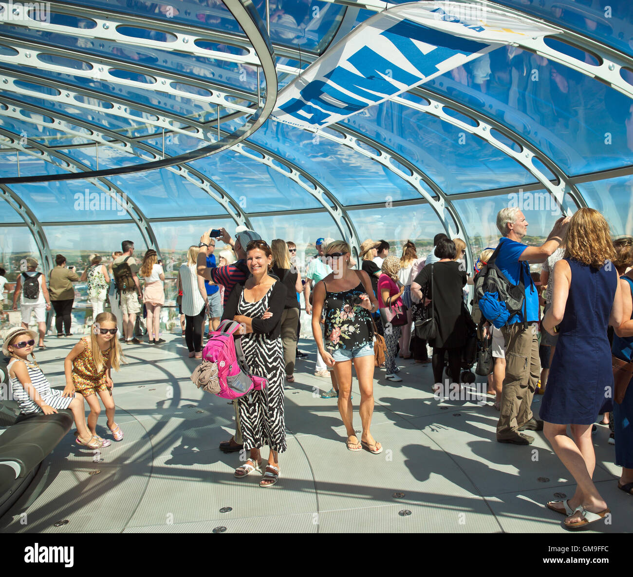 Brighton i360 inside hi-res stock photography and images - Alamy