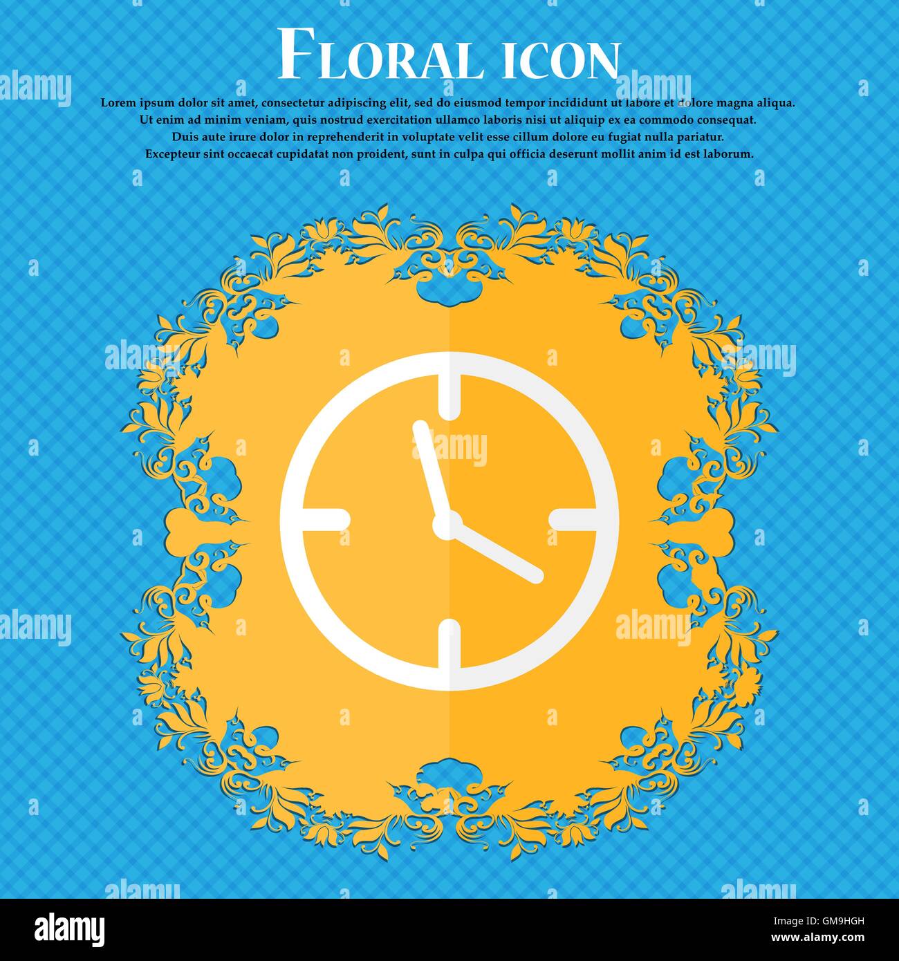 Clock black background Stock Vector Images - Alamy