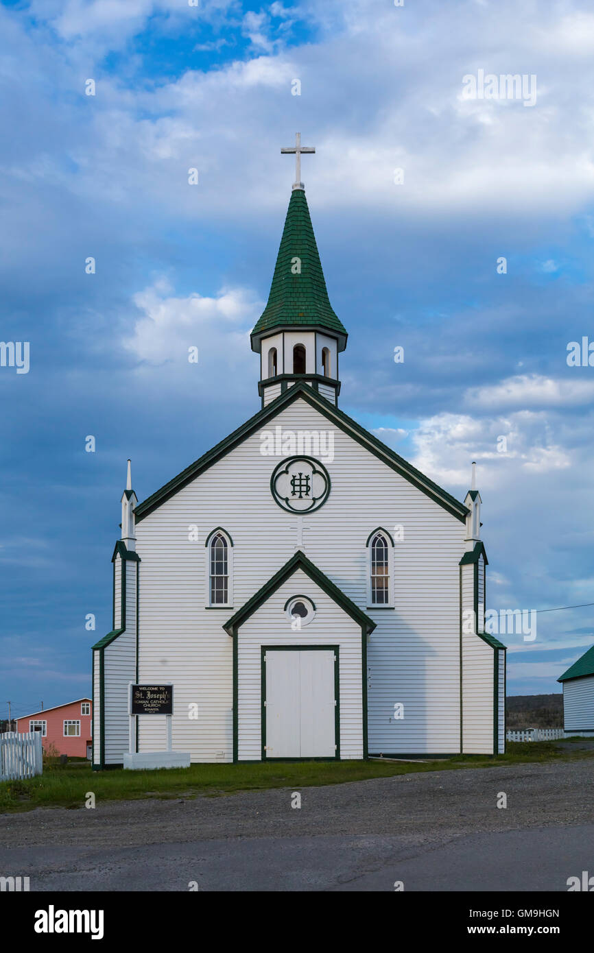 The historic St. Joseph's Roman Catholic Church in Bonavista ...