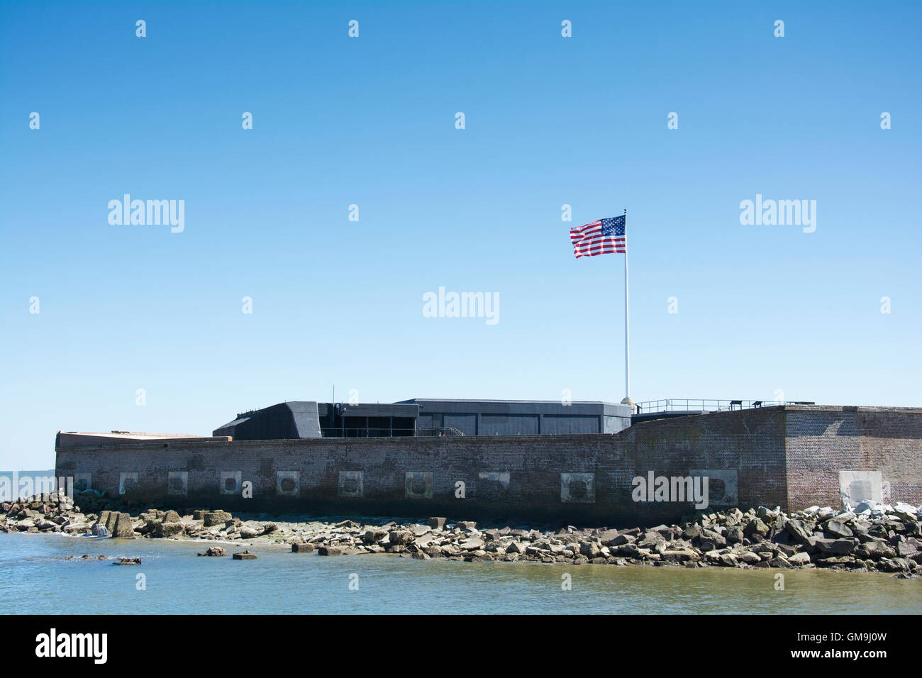 Fort sumter flag hi-res stock photography and images - Alamy