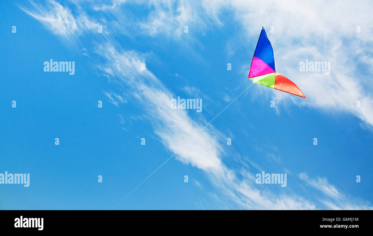 Flying kite no wind hi-res stock photography and images - Alamy