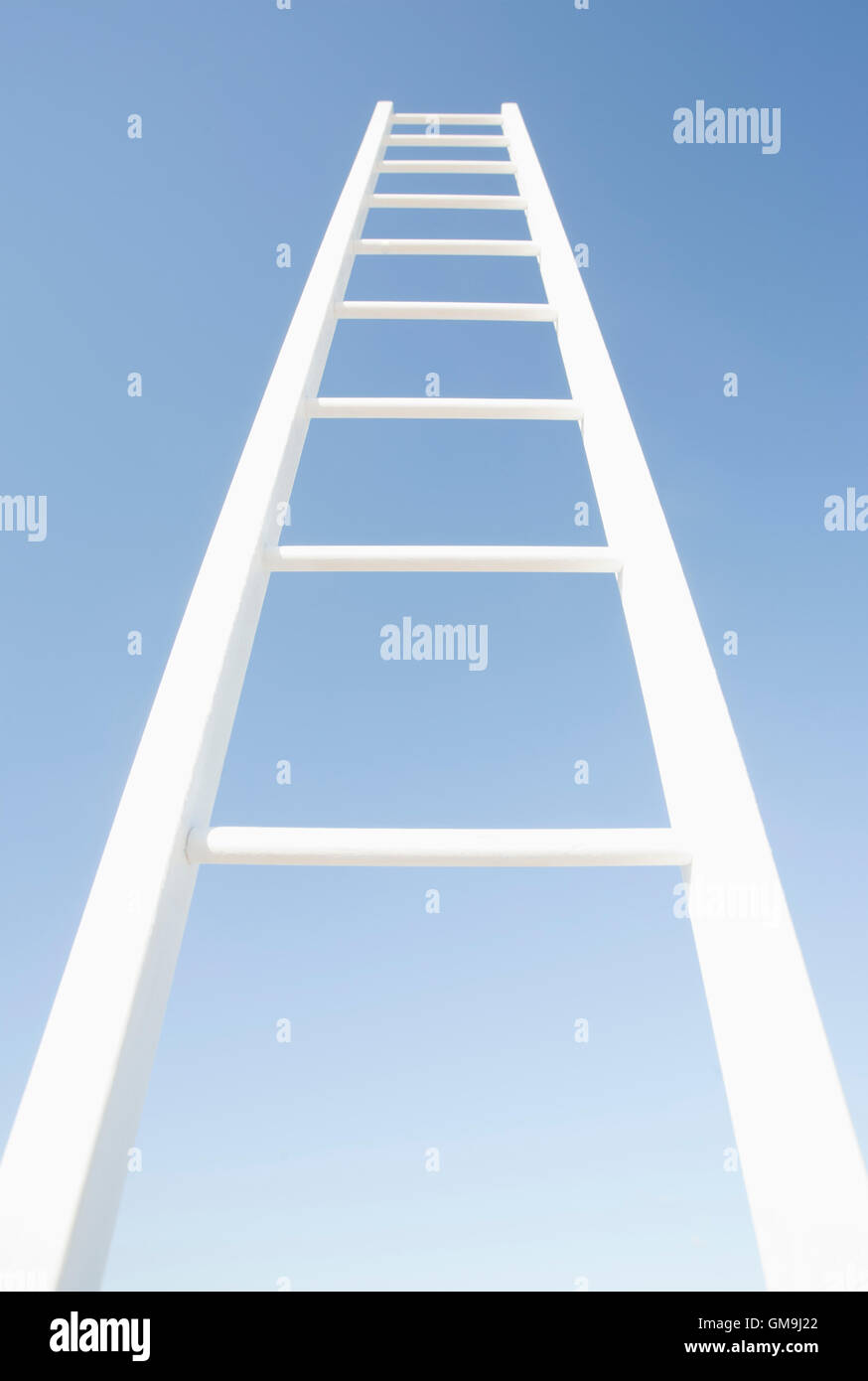 White Ladder High Resolution Stock Photography and Images - Alamy