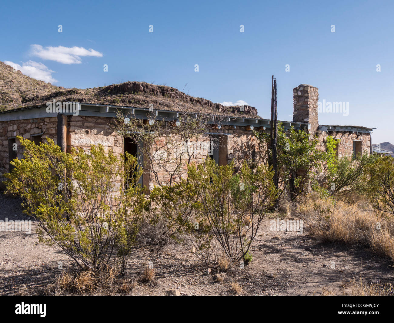 Homer Wilson Blue Creek Ranch, Ross Maxwell Scenic Drive, Big Bend ...