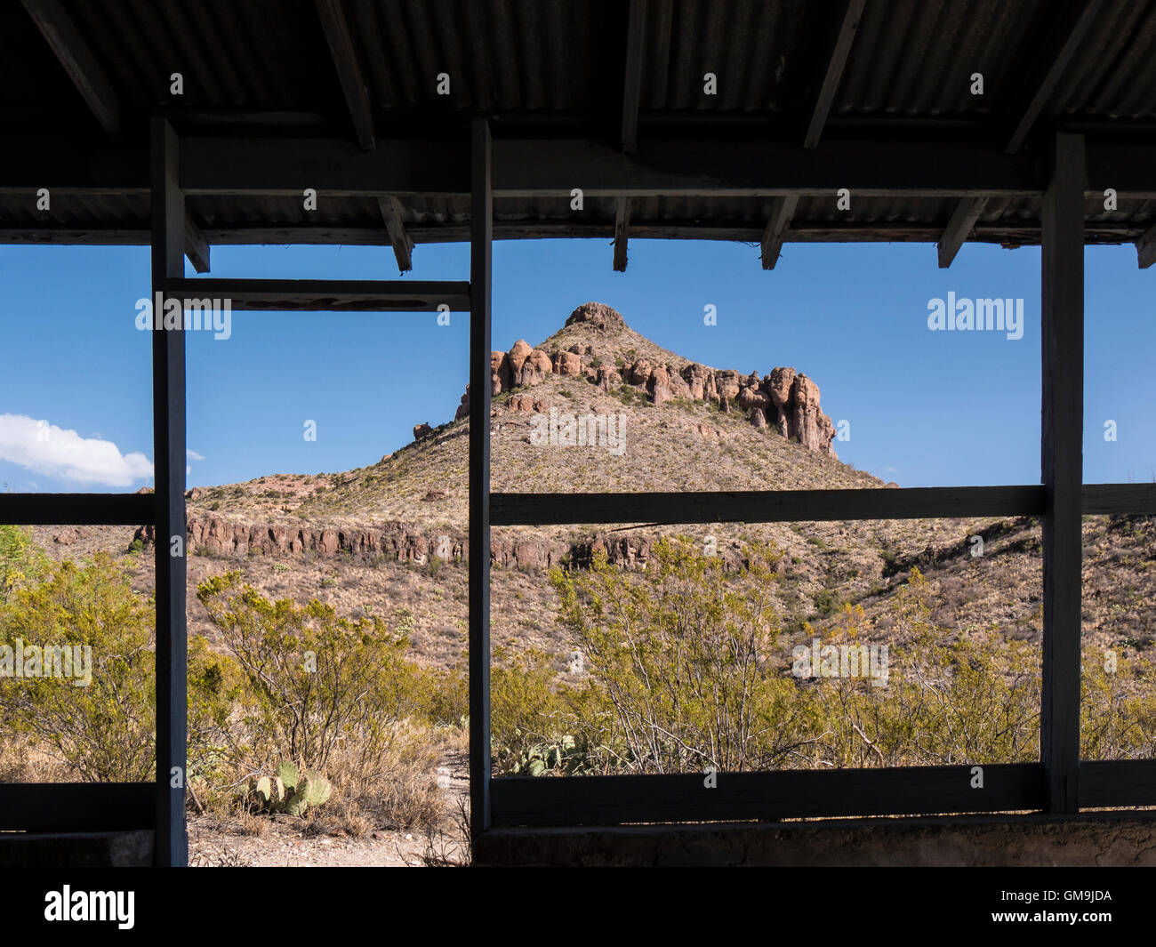 Homer Wilson Blue Creek Ranch, Ross Maxwell Scenic Drive, Big Bend ...