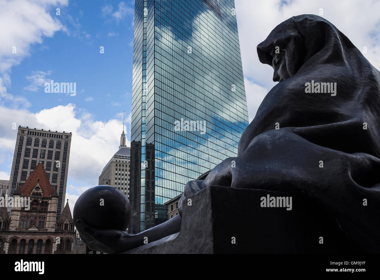 Massachusetts, Boston, Renaissance style sculpture by Boston Public ...