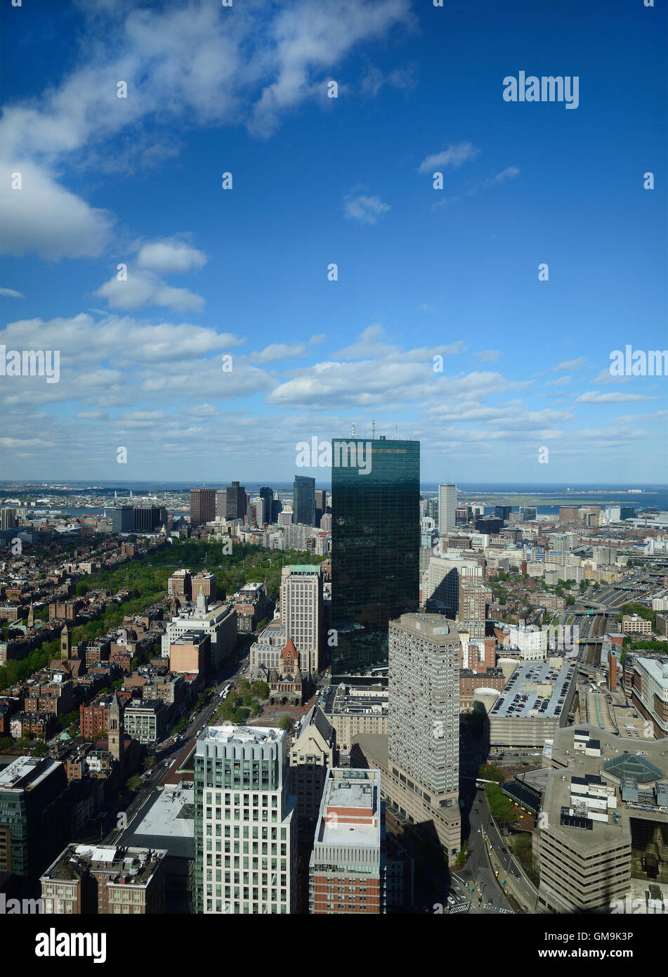 Massachusetts, Boston, Urban scene with office buildings Stock Photo ...