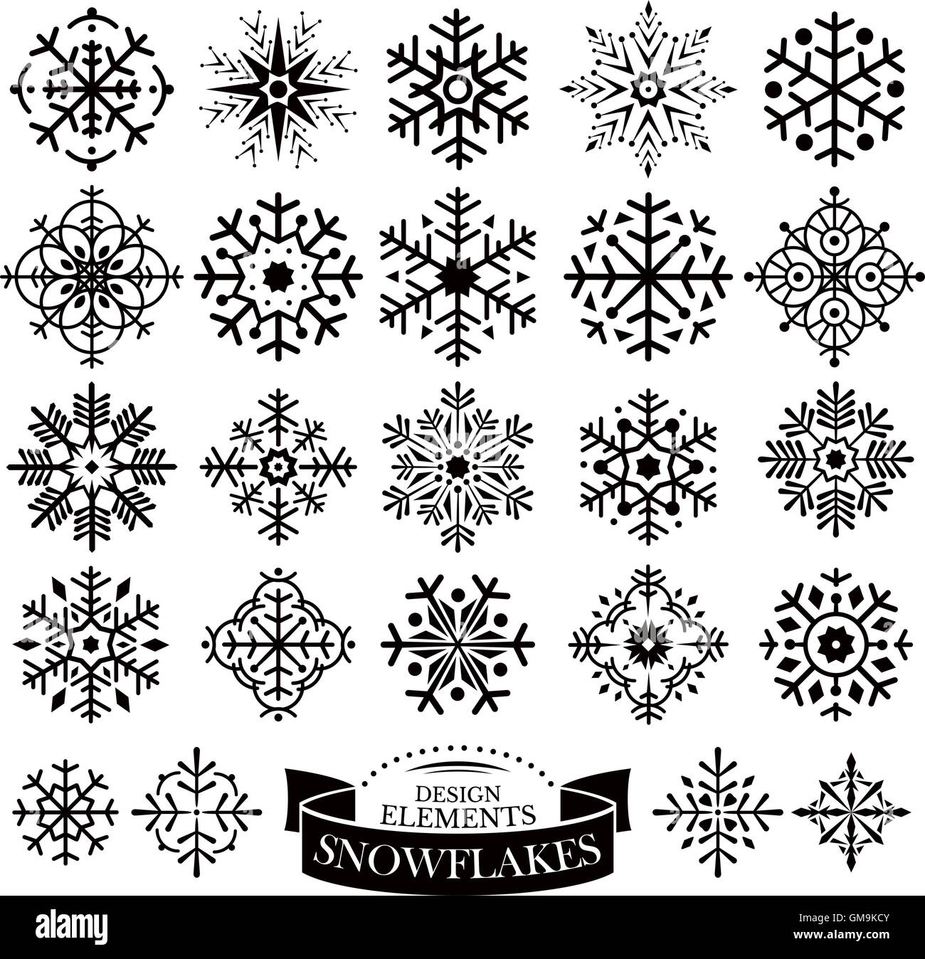 Star with snowflake hi-res stock photography and images - Alamy