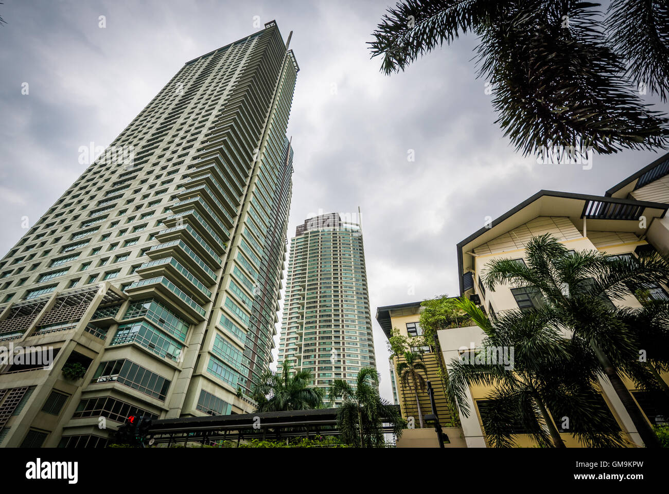 Highrises in Makati, Metro Manila, The Philippines Stock Photo - Alamy