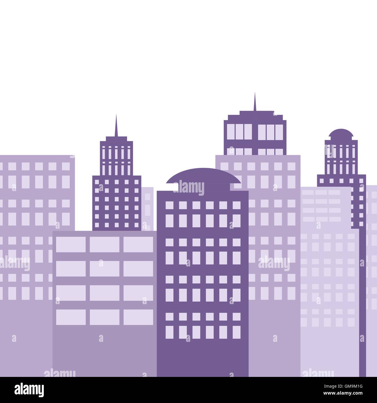 Dark modern architecture Stock Vector Images - Alamy