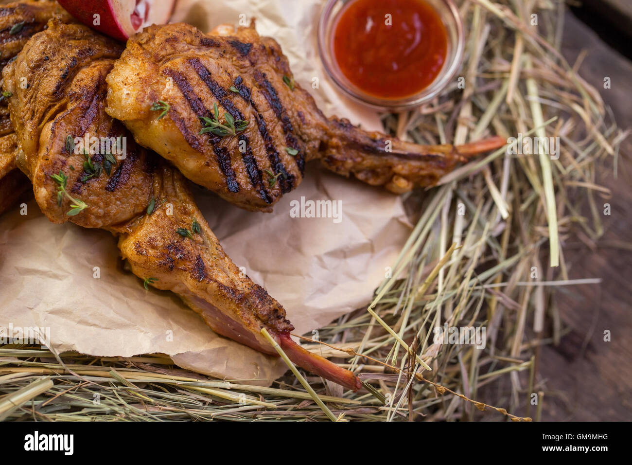 Meat on paper hi-res stock photography and images - Alamy