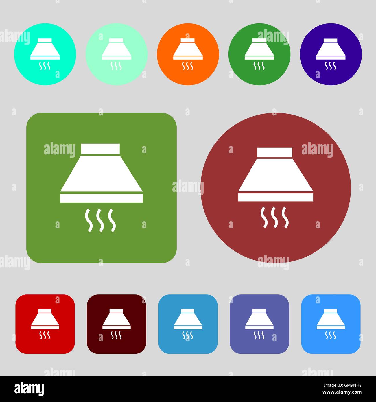 Cooker extractor fan Stock Vector Images - Alamy