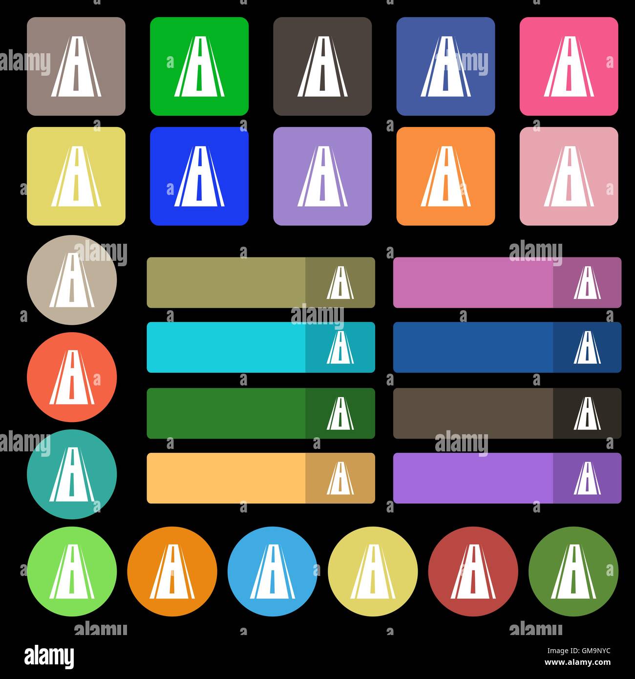 Seven avenue Stock Vector Images - Alamy