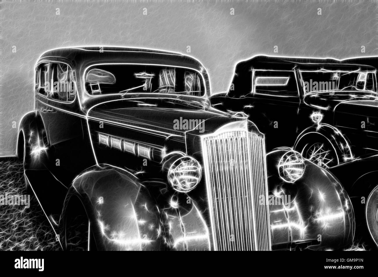 Сar Packard series 120 touring, year of issue 1936, body type sedan ...