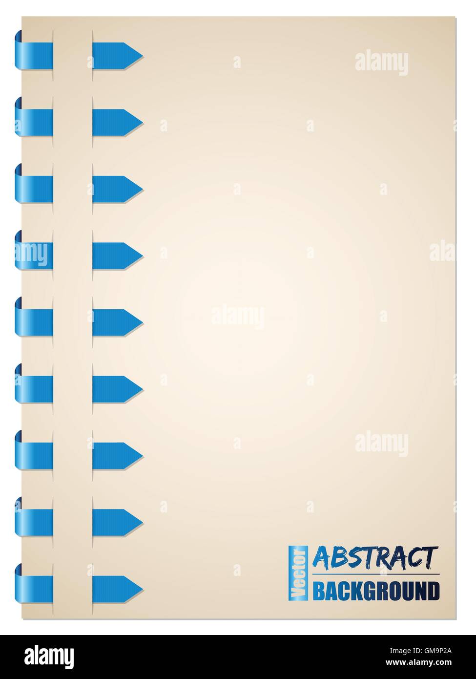 Blue arrow brochure design Stock Vector Image & Art - Alamy