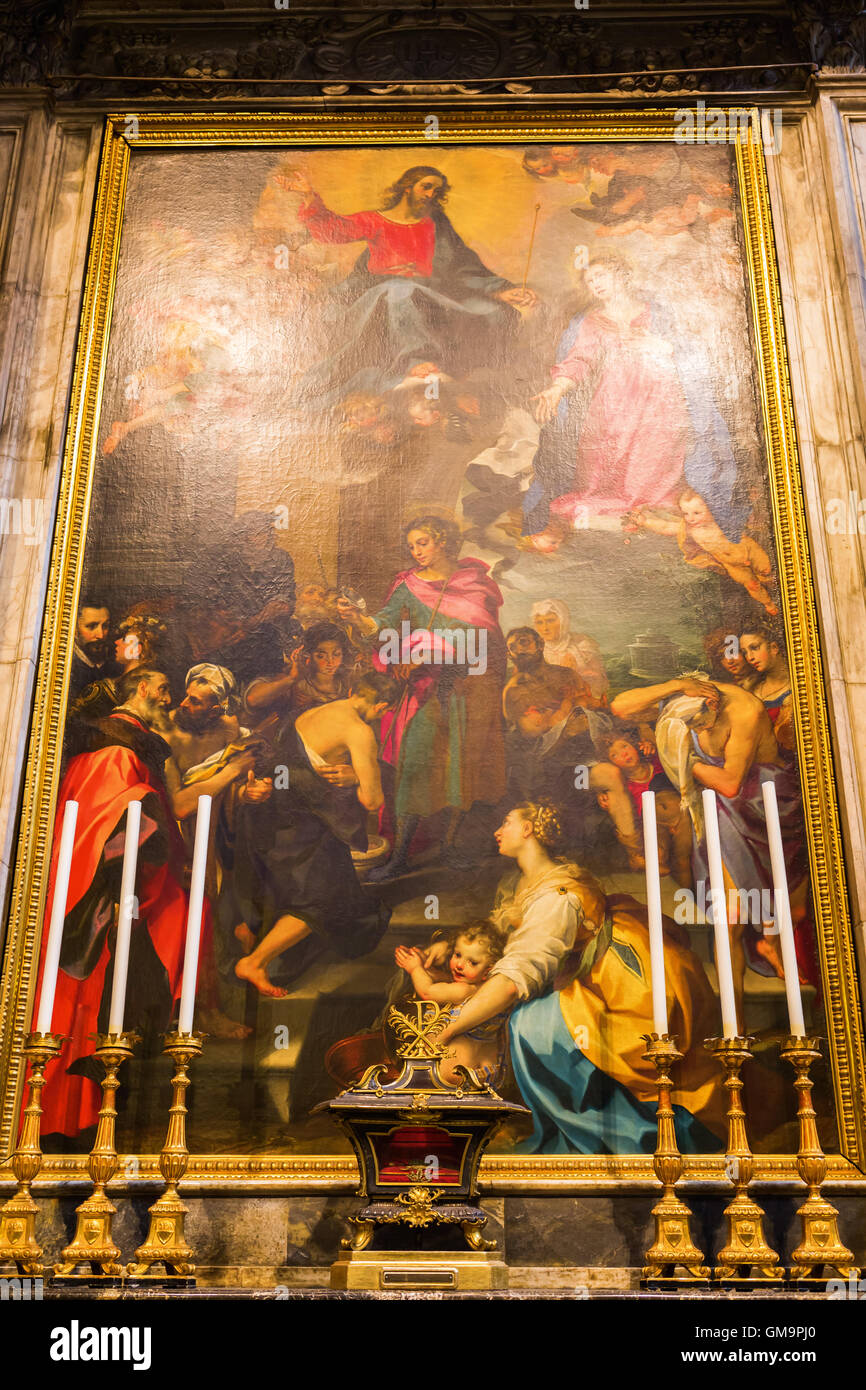 Gothic wall painting and ceiling painting hi-res stock photography and ...