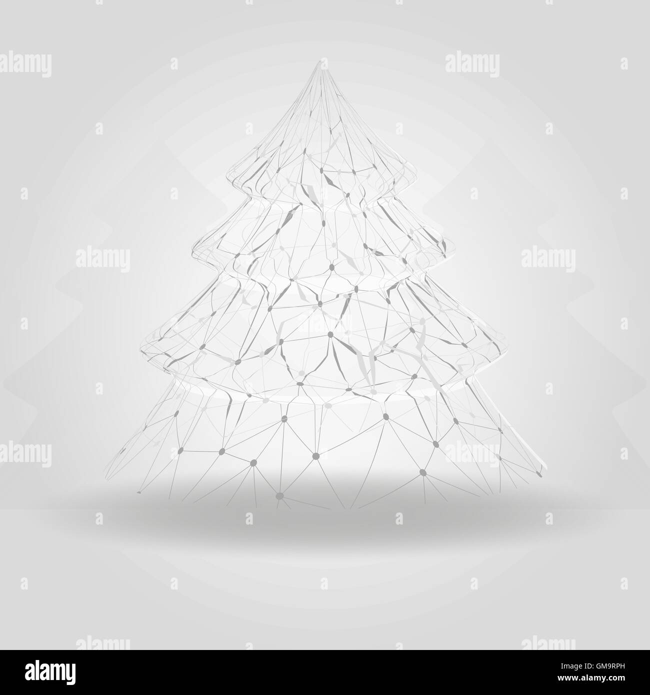 Christmas tree background vector Stock Vector Images - Alamy