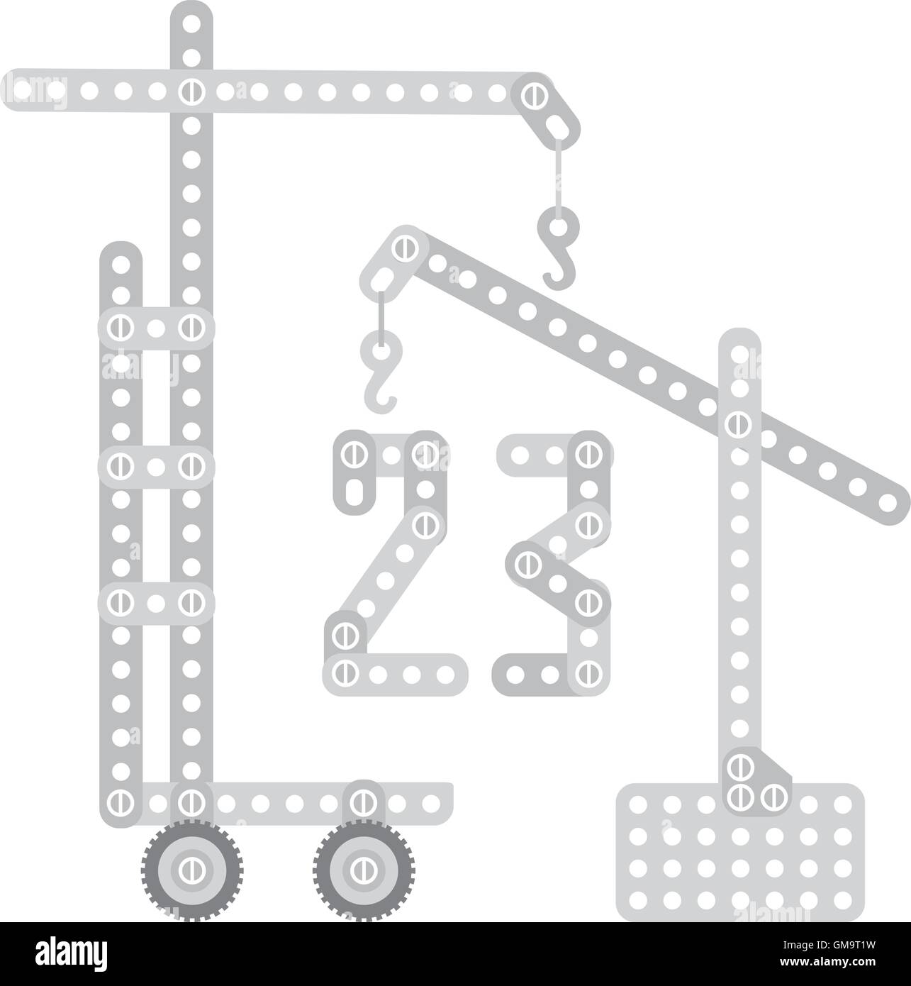 Present day building Cut Out Stock Images & Pictures - Alamy