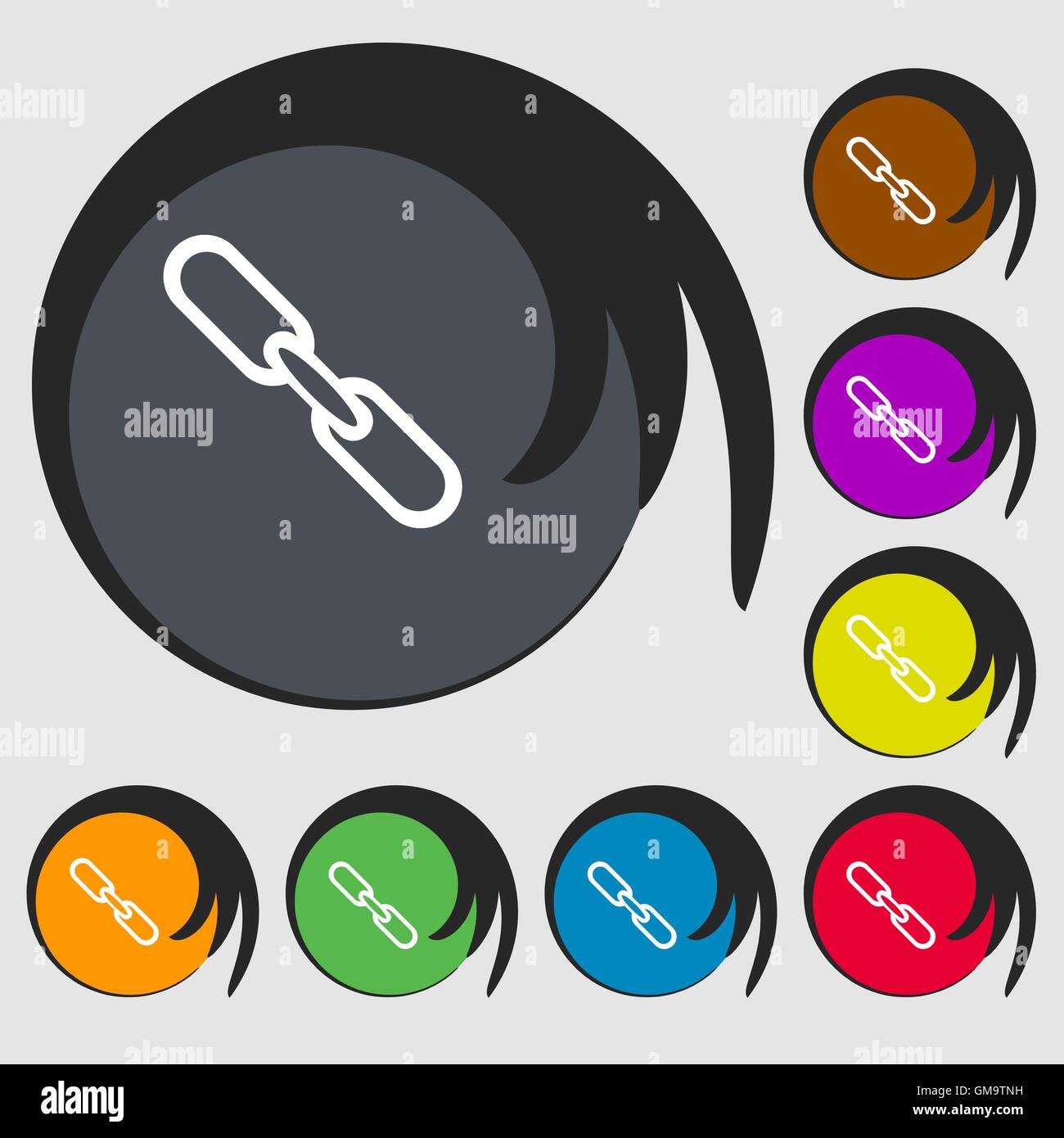 Hyperlink icon hi-res stock photography and images - Alamy