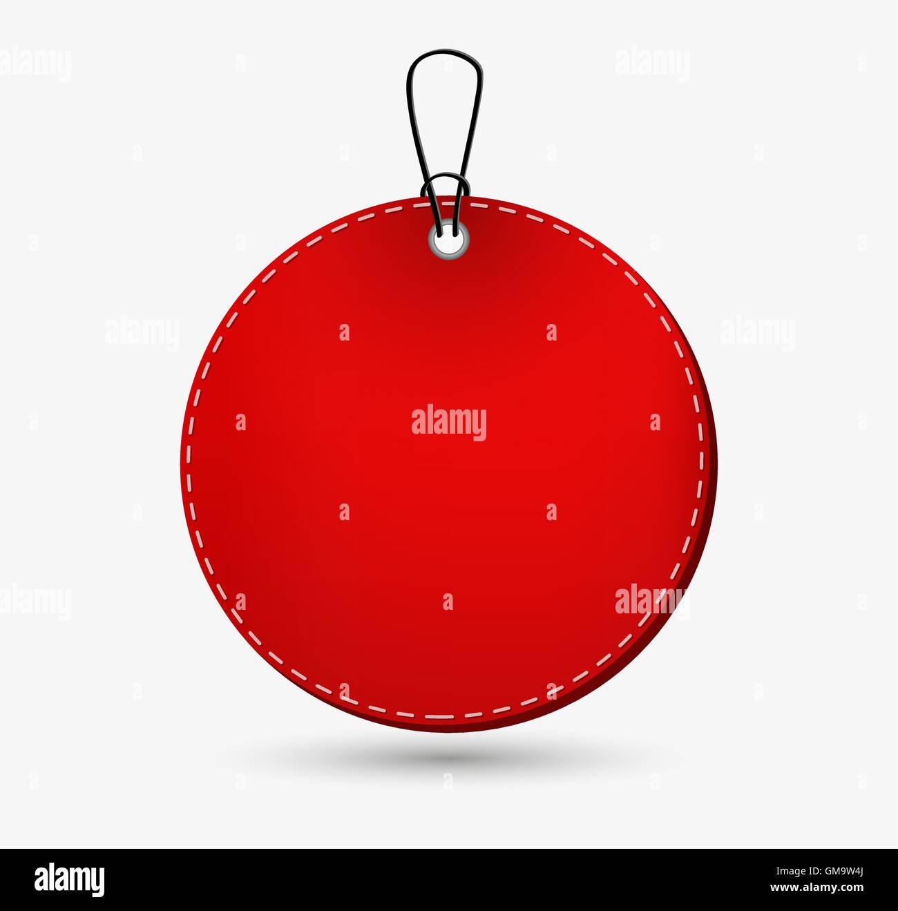 Empty red circle Stock Vector Images - Alamy