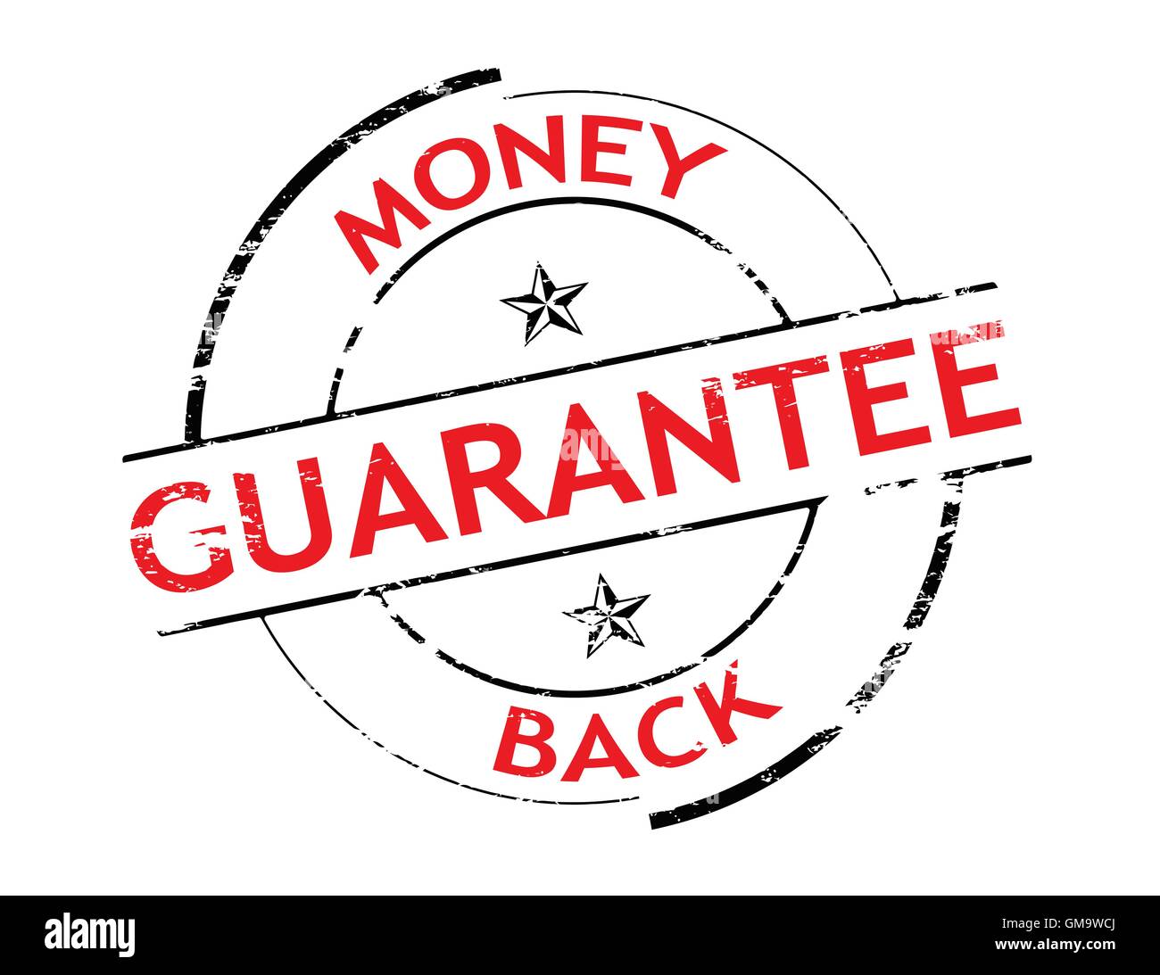 Money back guarantee grunge hi-res stock photography and images - Alamy