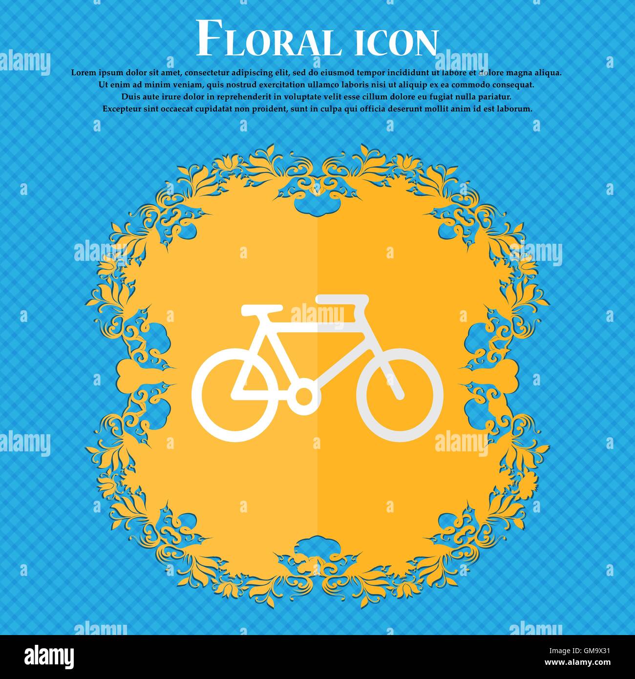 Pedal bike symbol hi-res stock photography and images - Alamy
