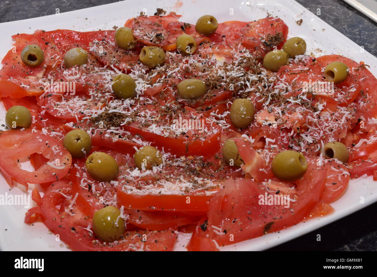 Close up sliced deli meat hi-res stock photography and images - Alamy