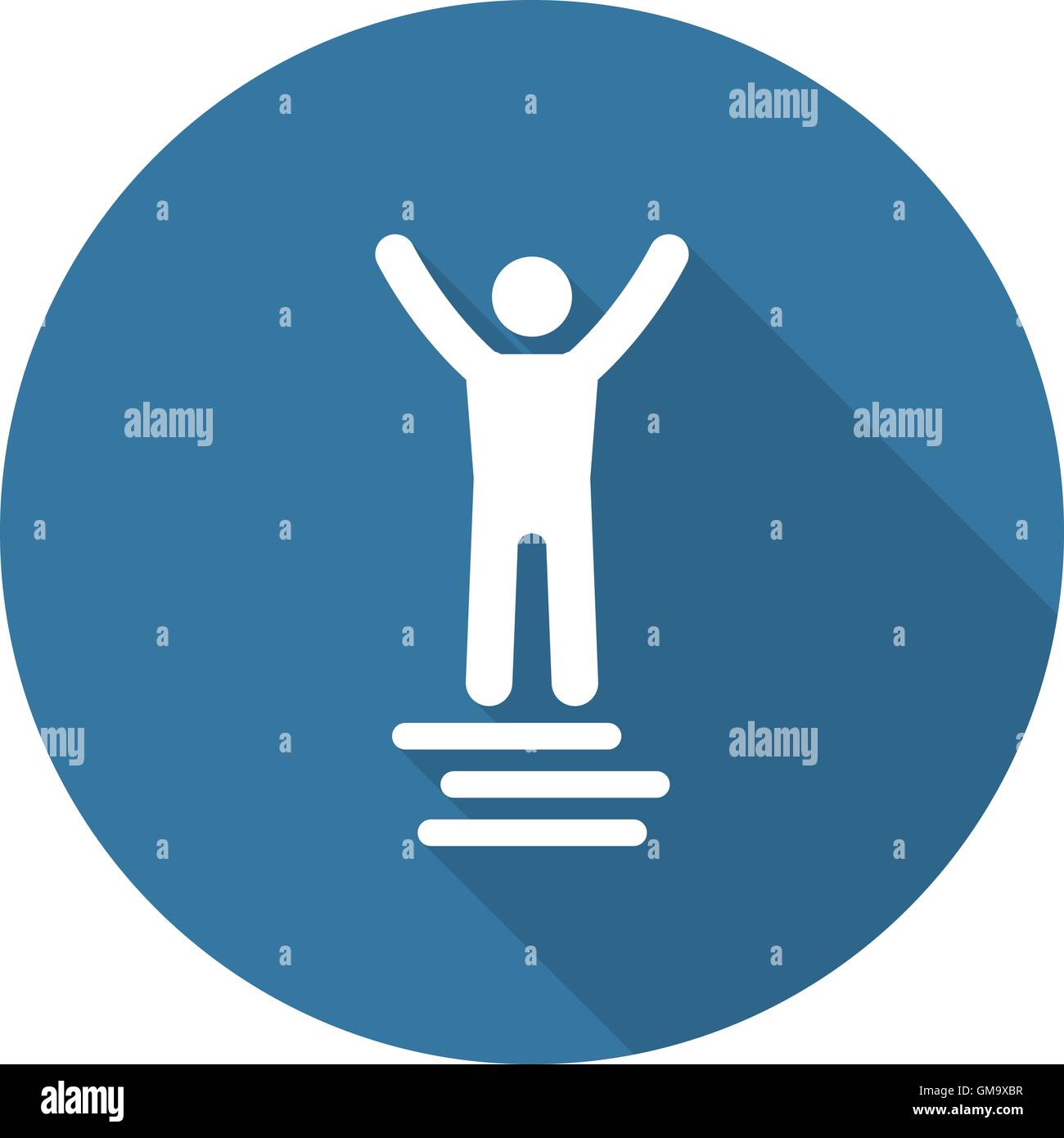 Winner Icon. Business Concept. Flat Design Stock Vector Image & Art - Alamy