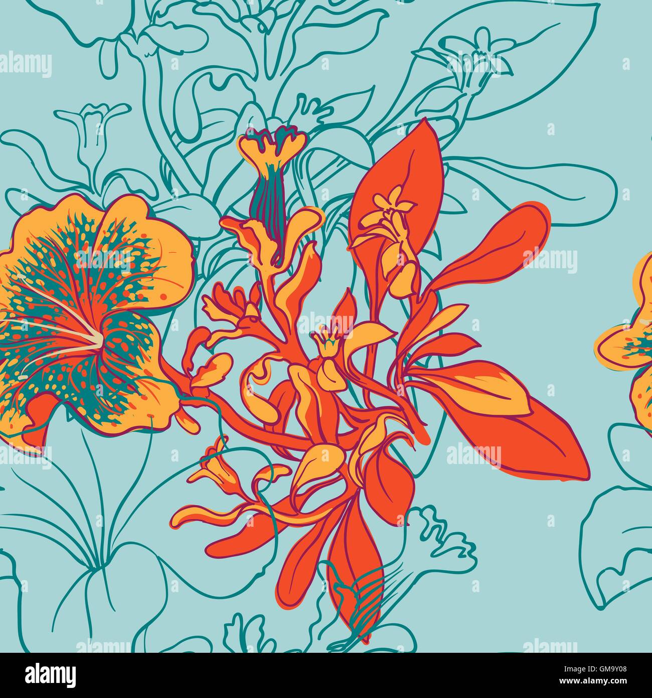 background with petunia Stock Vector Image & Art - Alamy