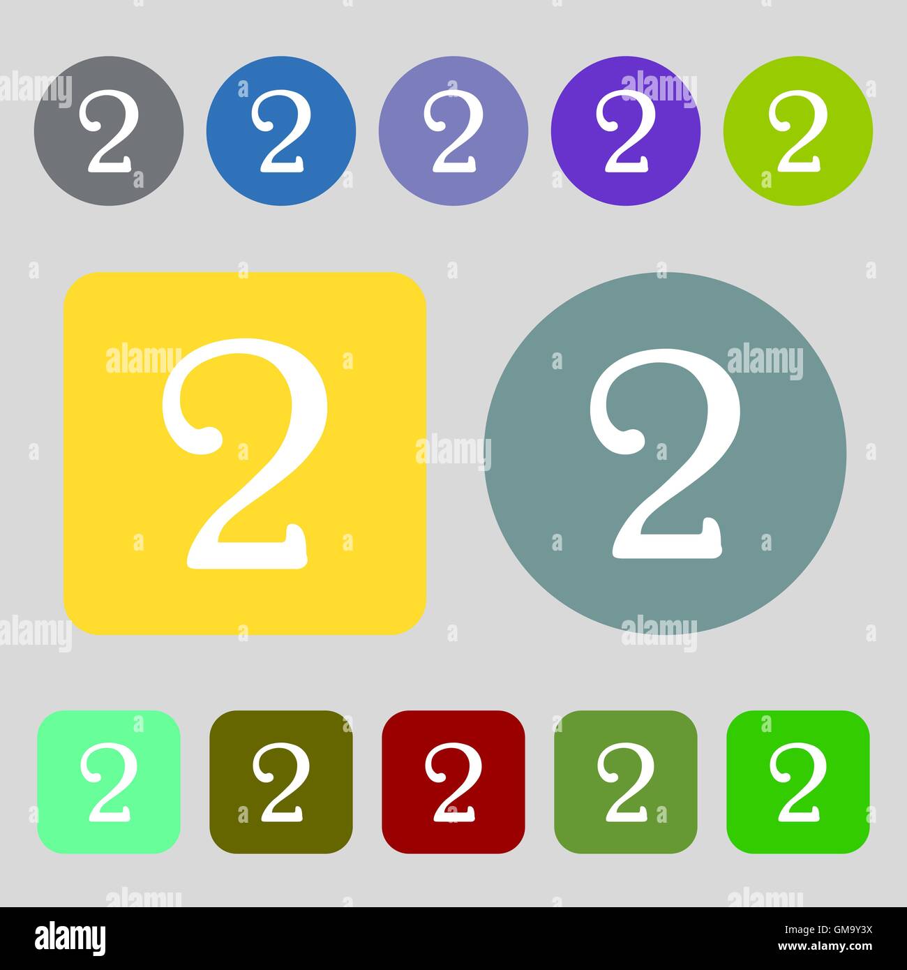 12 2 Stock Vector Images - Alamy