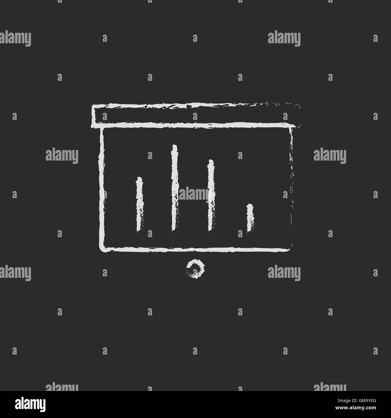 Whiteboard vector projector hi-res stock photography and images - Alamy