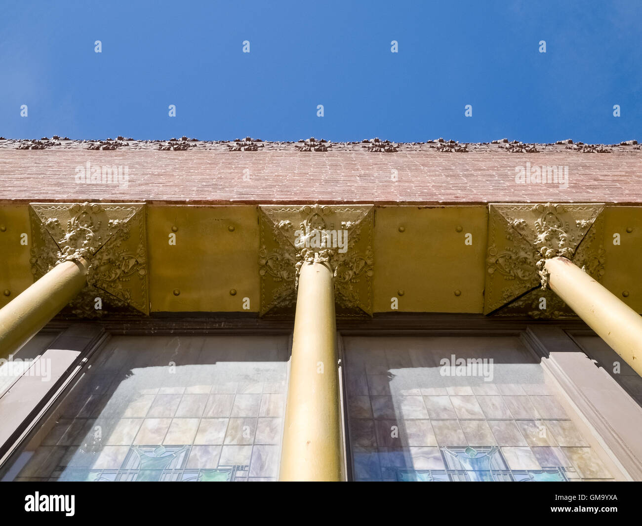 Merchants' National Bank - Jewel Box Bank, designed by Louis Sullivan ...