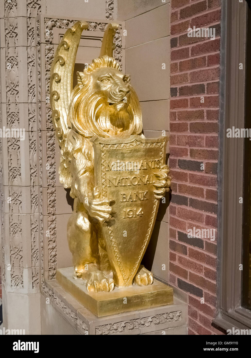 Merchants' National Bank - Jewel Box Bank, designed by Louis Sullivan ...
