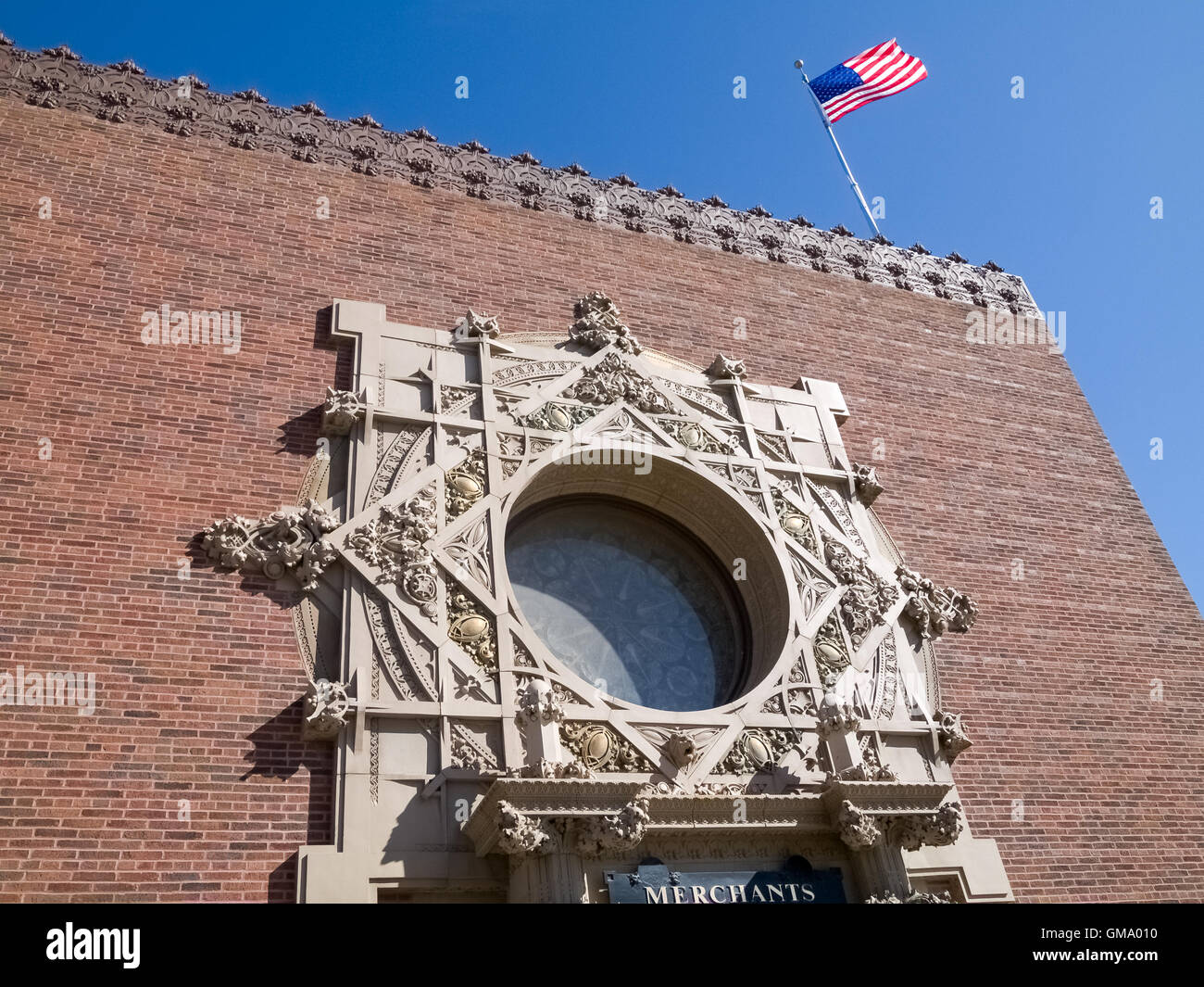 Merchants' National Bank - Jewel Box Bank, designed by Louis Sullivan ...