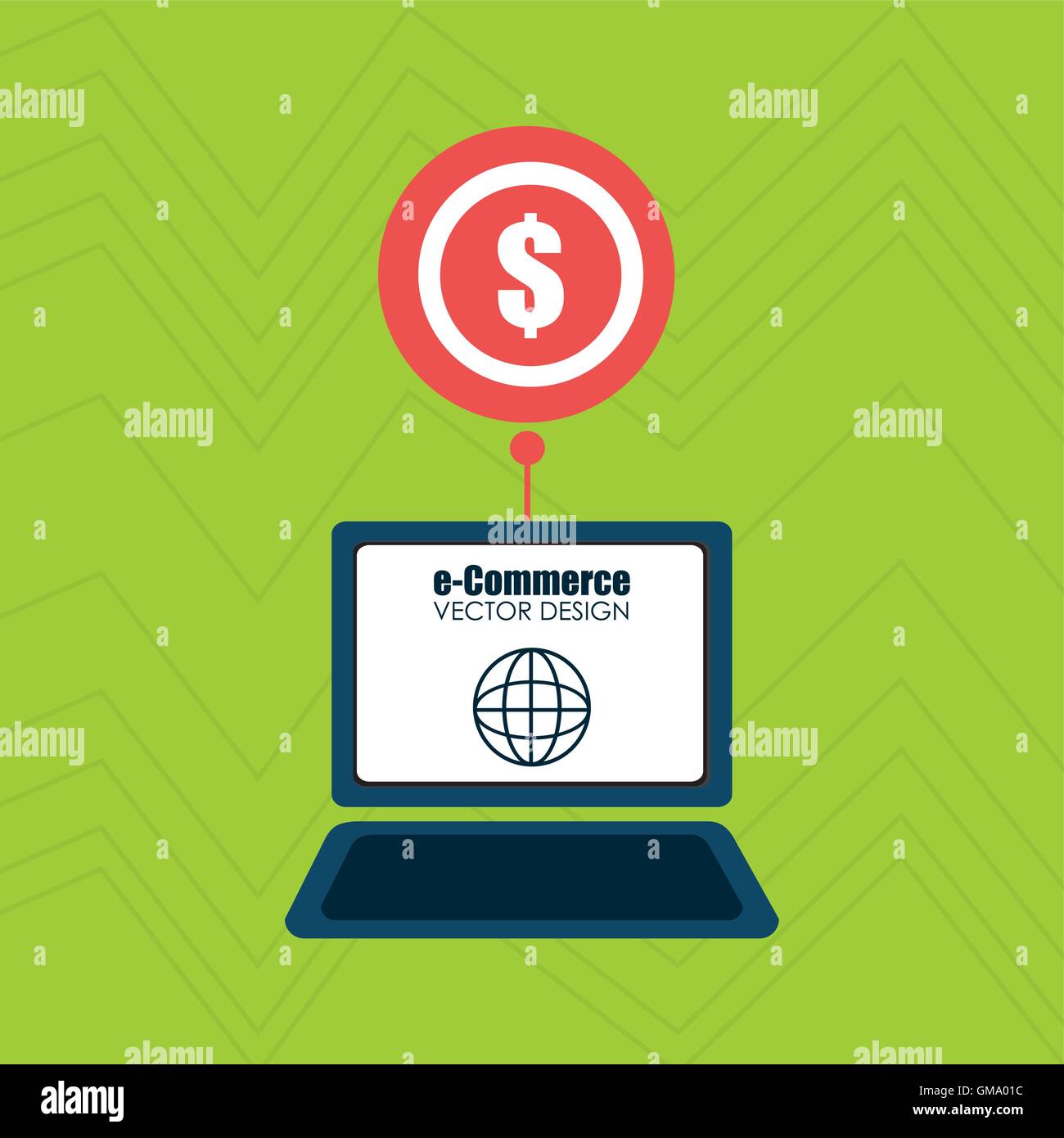 Buy online buying dollar Stock Vector Images - Alamy
