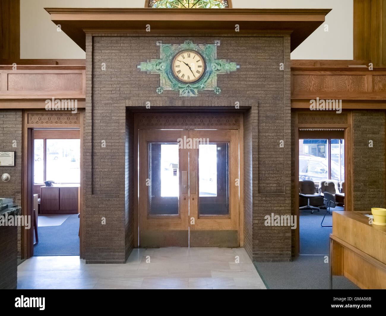 Merchants' National Bank - Jewel Box Bank, designed by Louis Sullivan ...